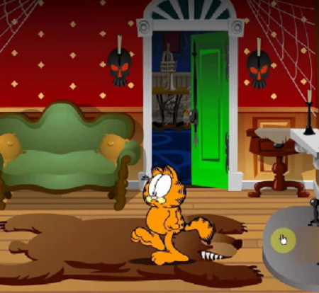 Garfield Scary Scavenger - Play Online Garfield Scary Scavenger on Bou ...